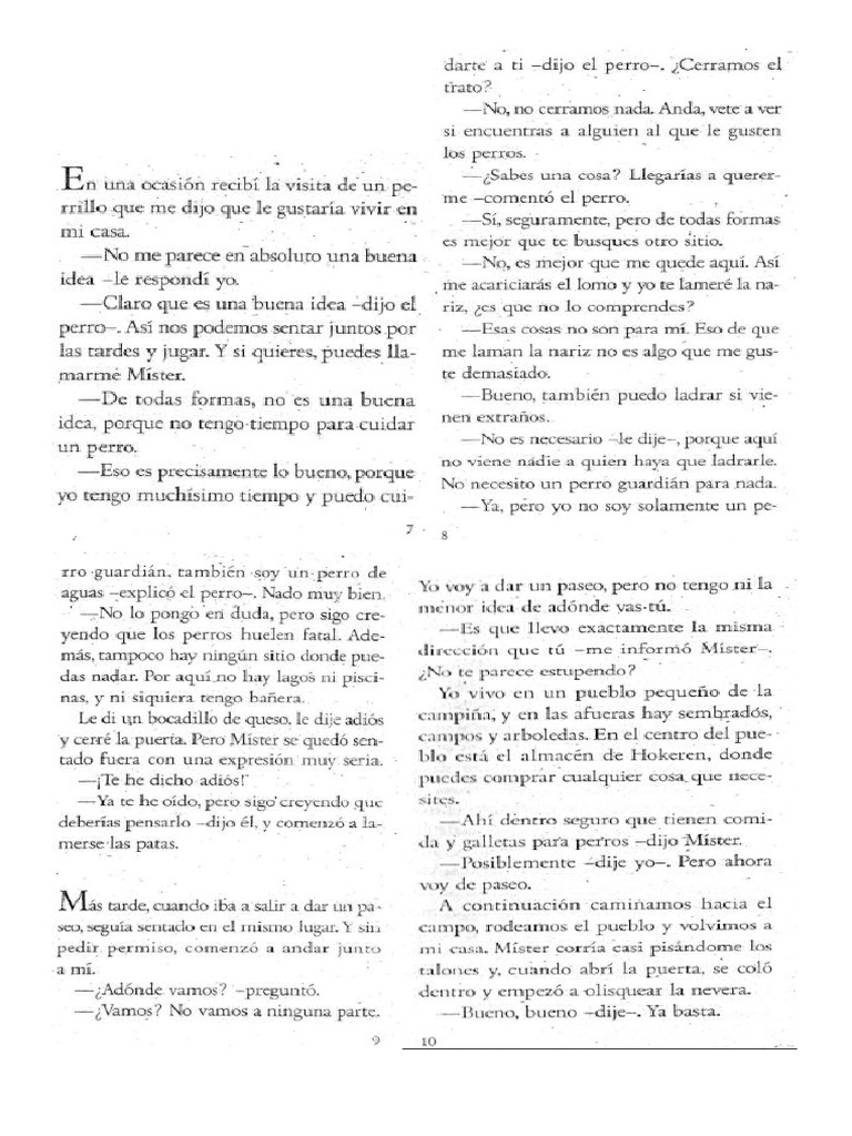 Mi Perro Mister | PDF