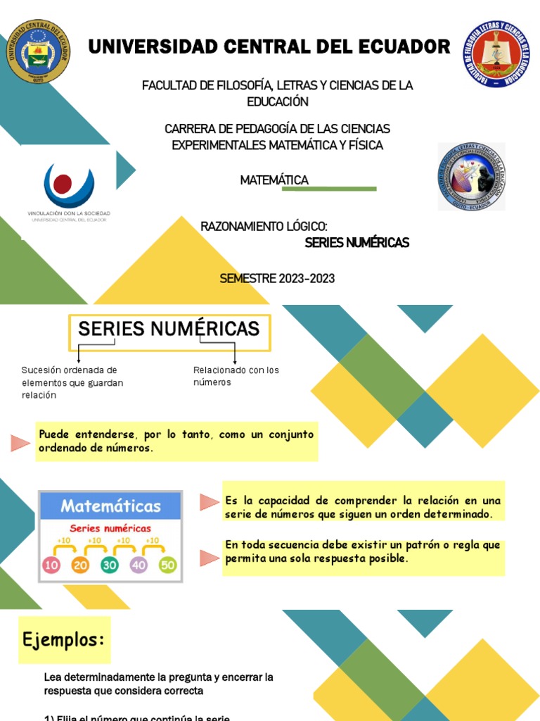 Diapositivas Razonamiento Lógico_series Numéricas 1_sesión 3 | PDF | Ciencias del comportamiento ...