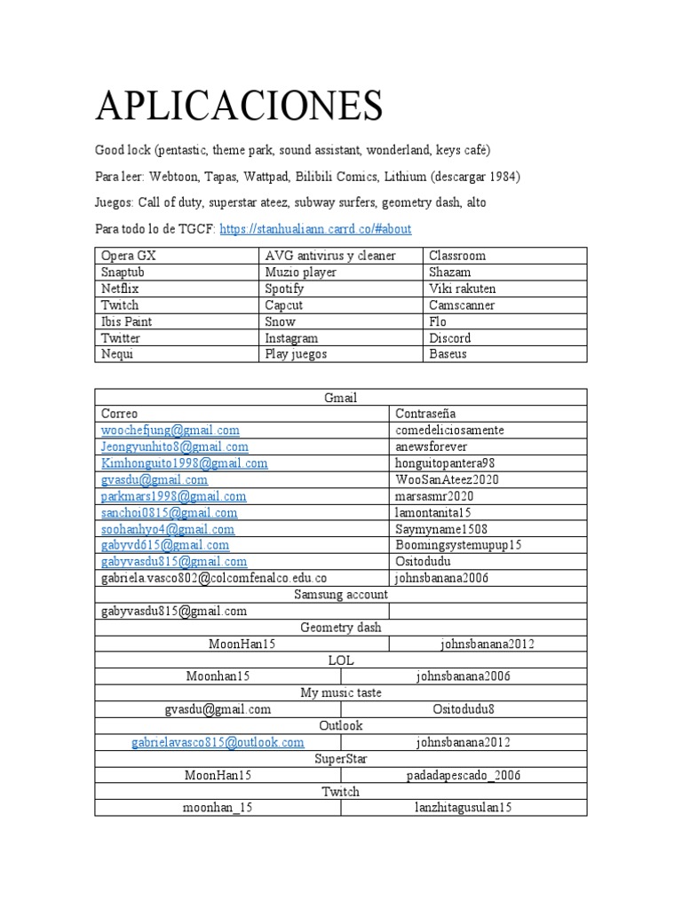 Info Importante Cel | PDF