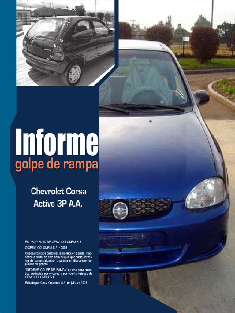 Manual Chevrolet Corsa Active | PDF | Colombia | Coche