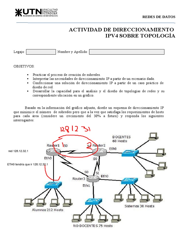 EXTRA-Direccionamiento IP Subredes Diseño | PDF | Dirección IP | Protocolos de comunicaciones