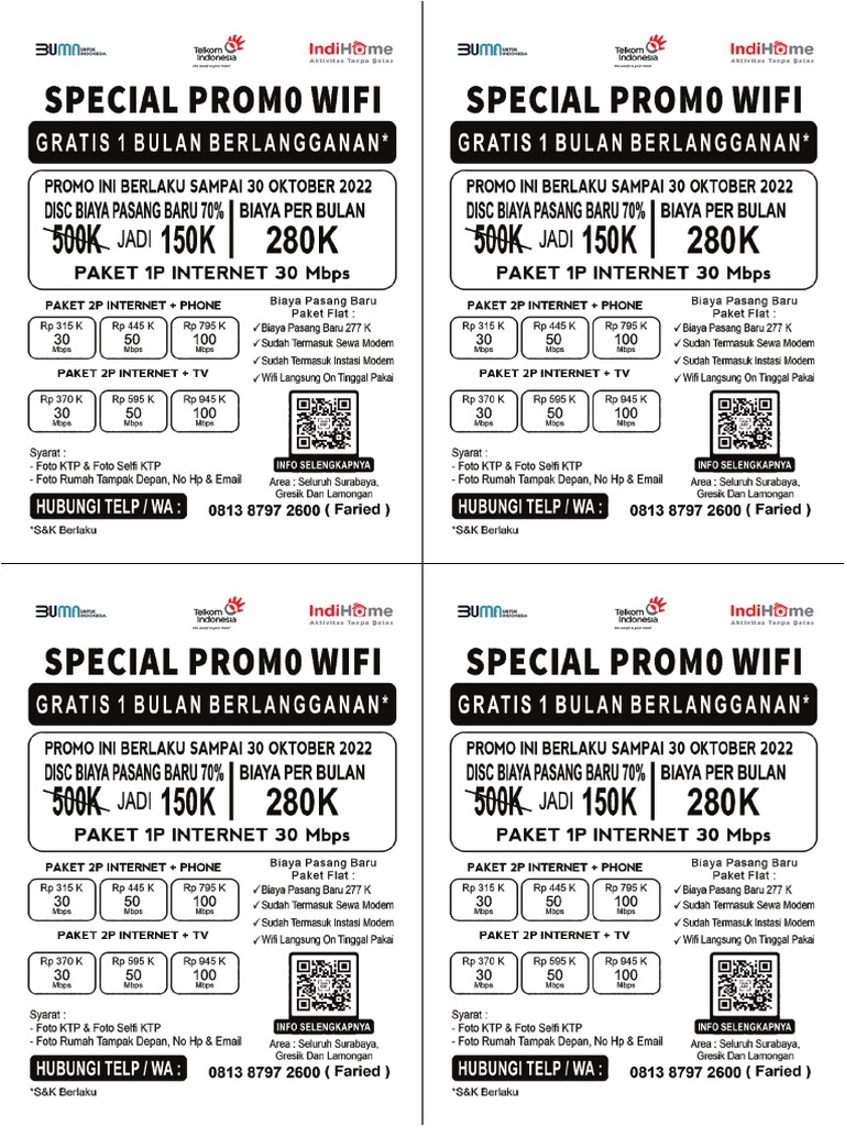 Promo Wifi OKT | PDF