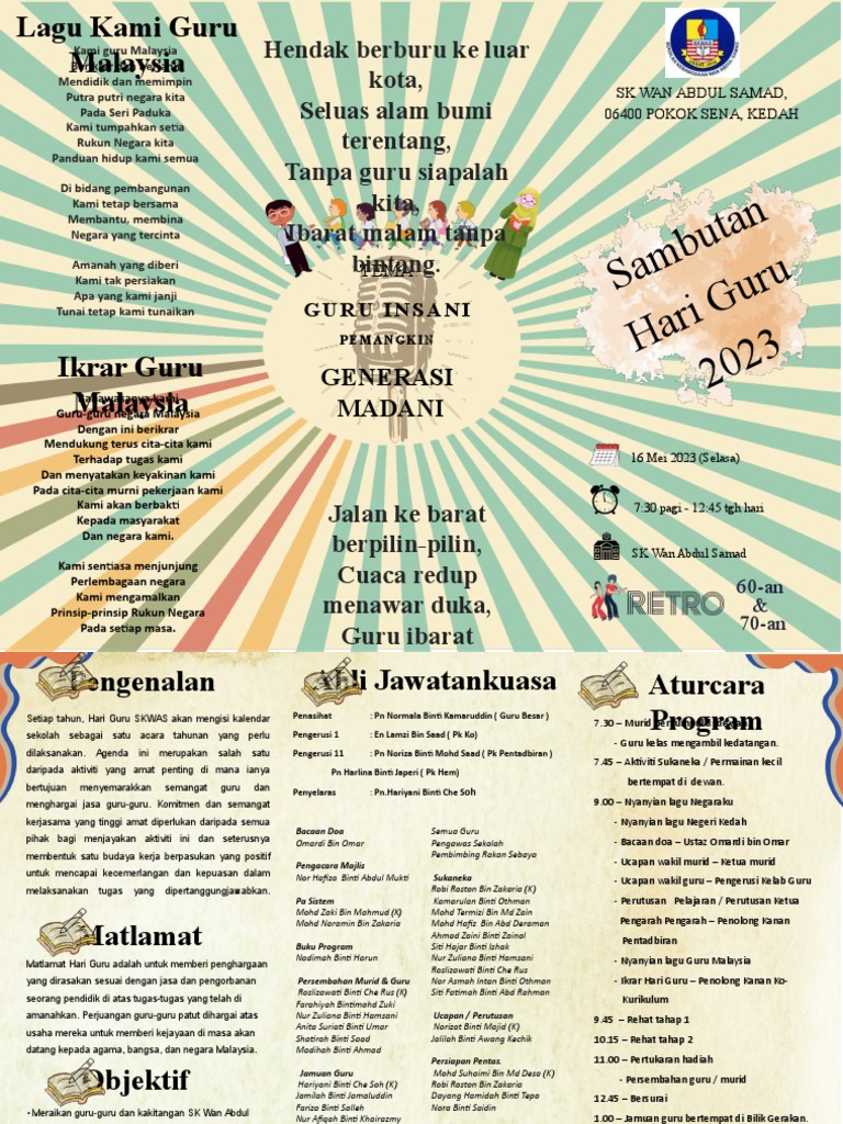 Buku Program Hari Guru 2023 | PDF