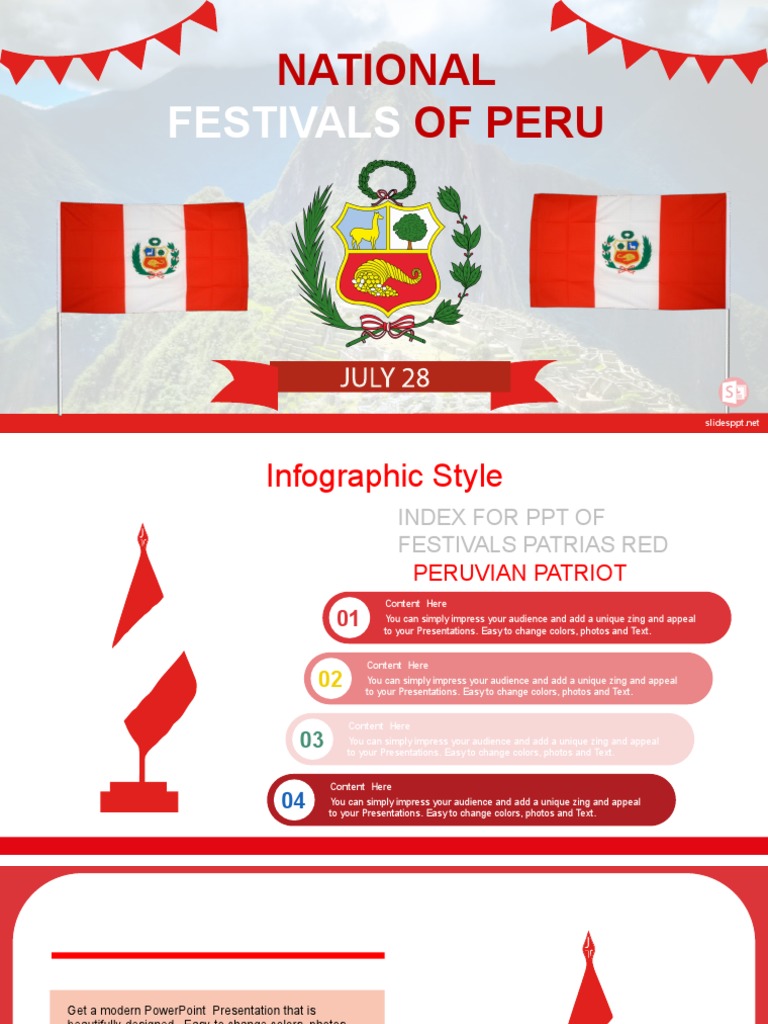 National Festivals of Peru Infographic | PDF | Page Layout | New Media