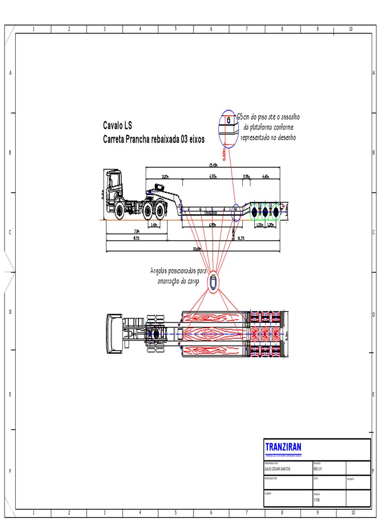 Prancha 03 Eixos | PDF