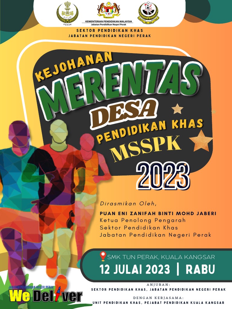 Buku Program Kejohanan Merentas Desa PENDIDIKAN KHAS 2023 | PDF