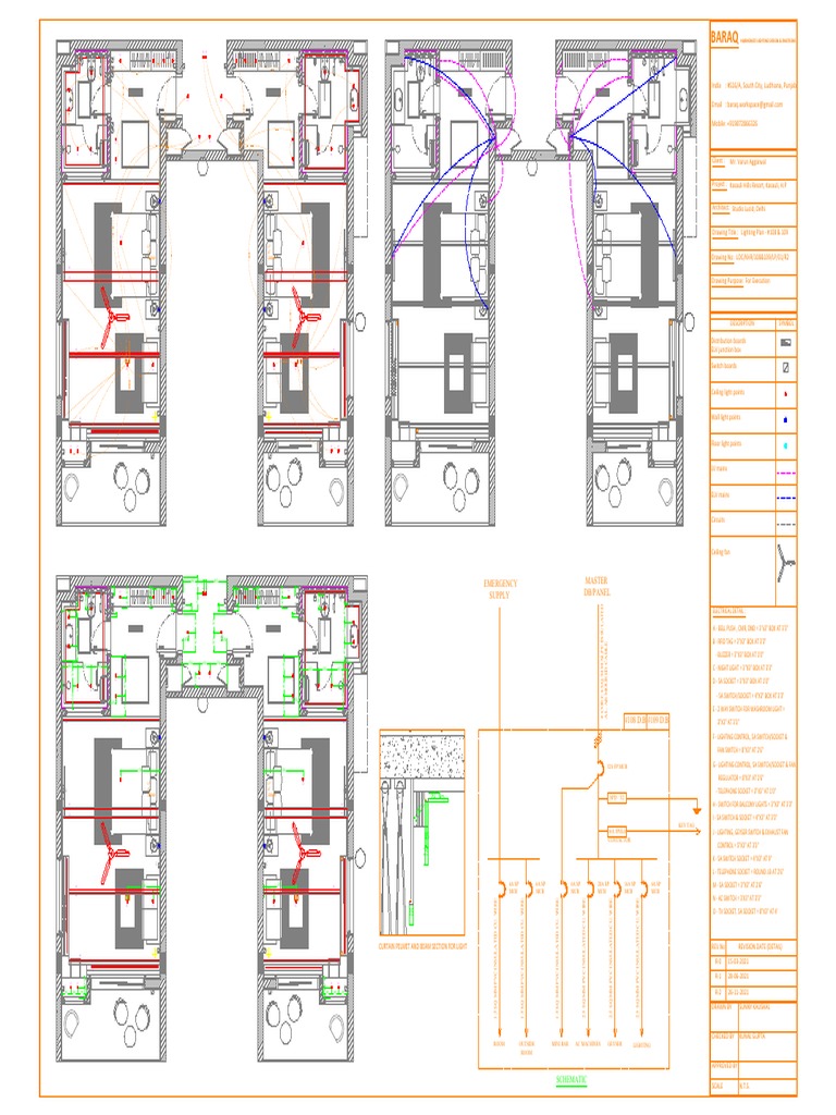 Final 108 and 109 Complete Eelctrical-Layout1 | PDF | Electric Power | Building Engineering