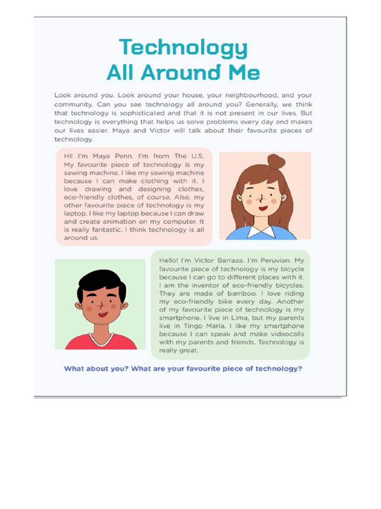 Technology Around Me | PDF