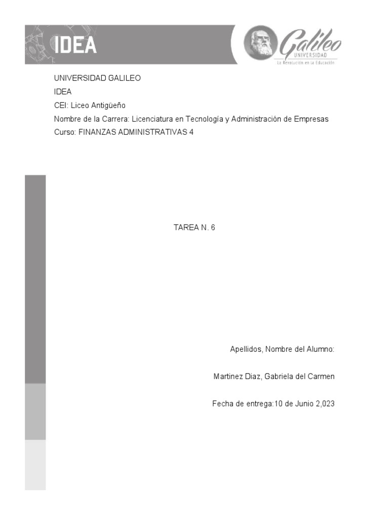 TAREA6 | PDF | Impuesto al valor agregado | Impuestos