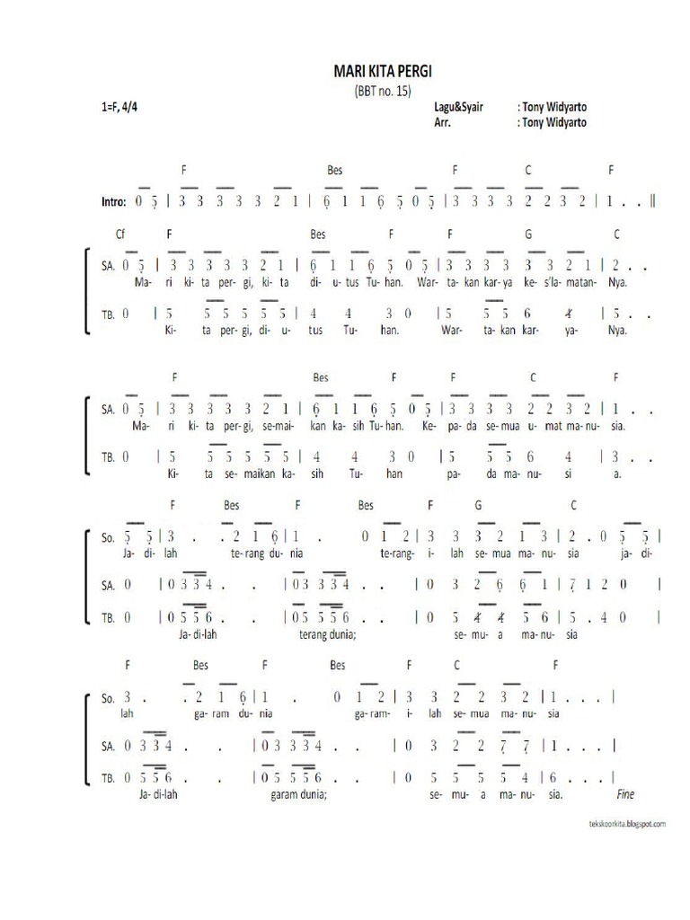 Mari Kita Pergi | PDF