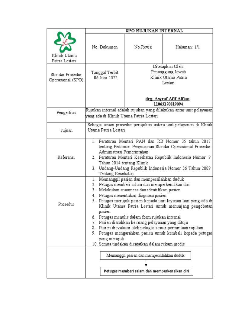 Spo Rujukan Internal | PDF | Sains & Matematika