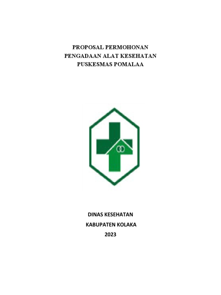 Proposal Pengadaan Alat Kesehatan | PDF