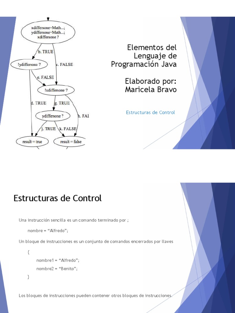 Estructuras de Control | PDF | Flujo de control | Java (lenguaje de programación)