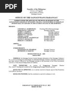 Barangay Tax Code Sample | PDF | Revenue | Taxes