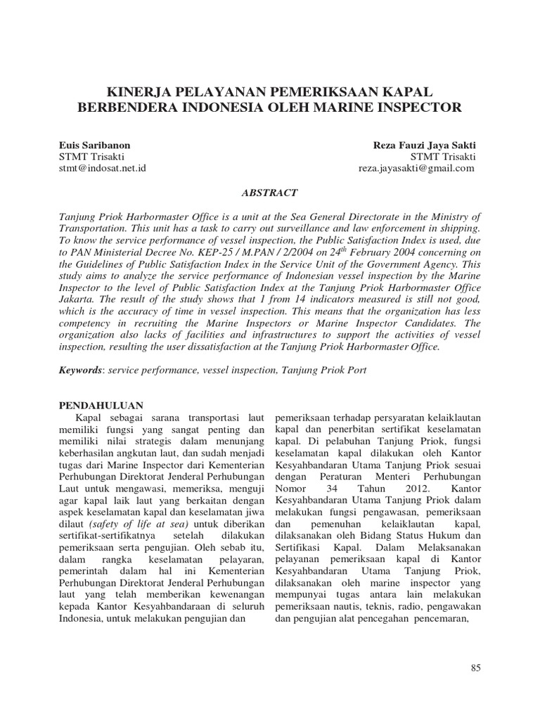 DG Bintuni 2023 Contoh Jurnal KKP | PDF