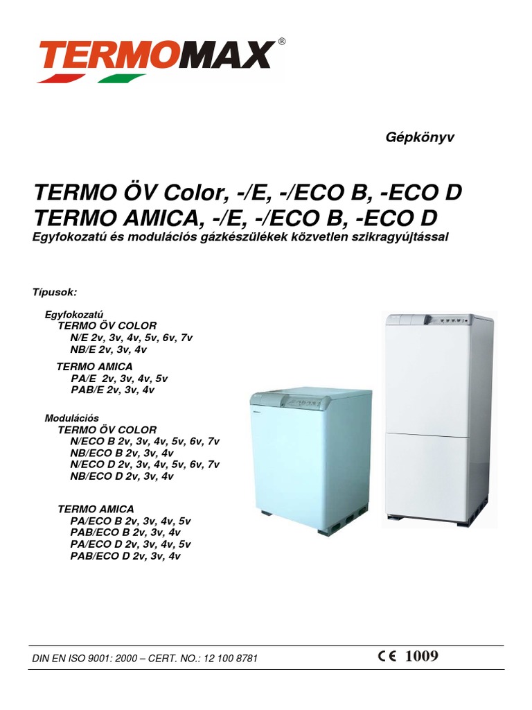 Termo Amica 4 Pab Eco | PDF