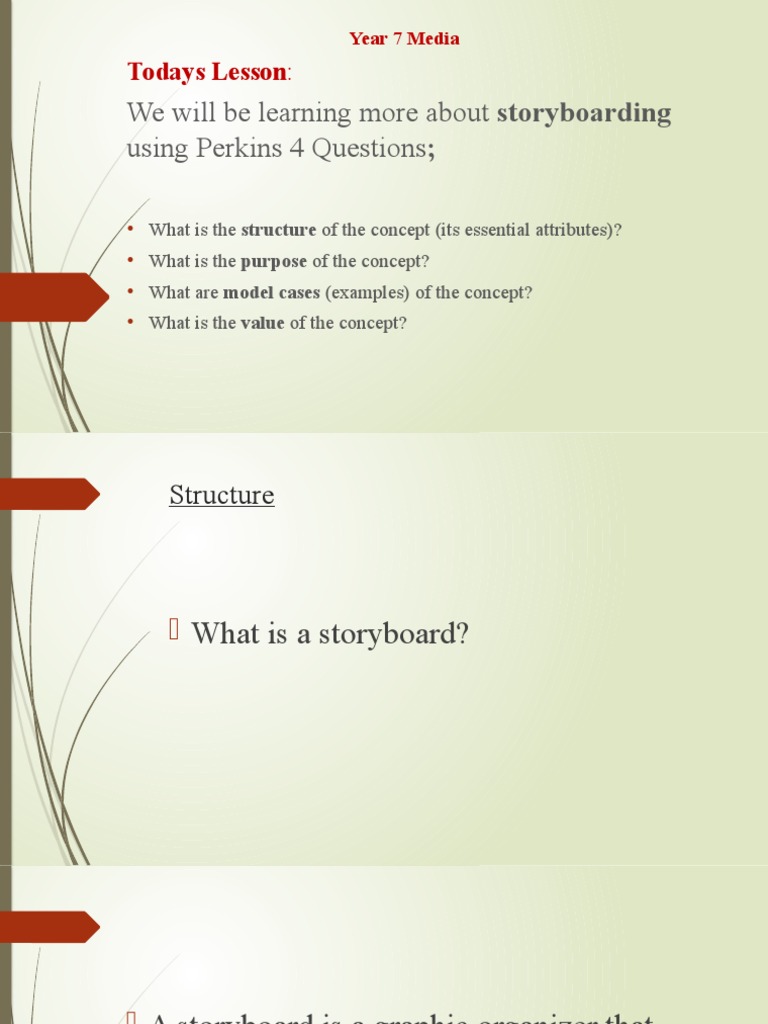 II Storyboarding | PDF