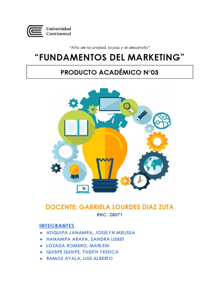 Grupo - K - Pa 3 Fundamentos de Marketing | Descargar gratis PDF | Los consumidores | Comportamiento