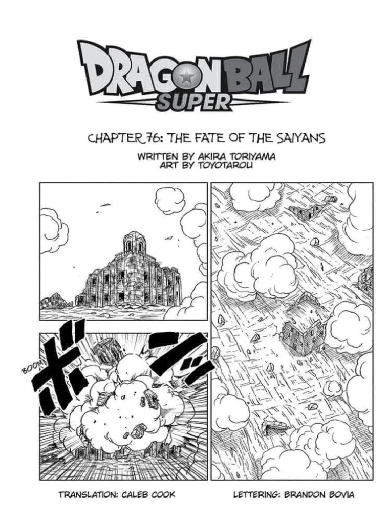 Chapter 76 - The Fate of The Saiyans | PDF