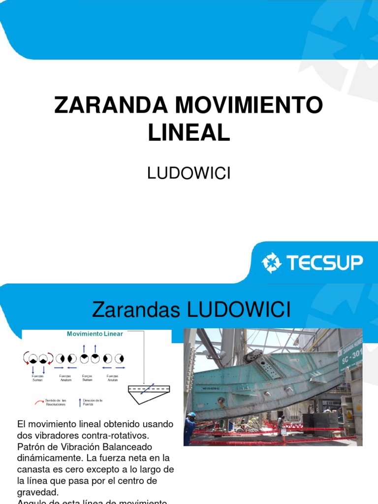 Zaranda Ludowici | PDF | Rotación | Fuerza