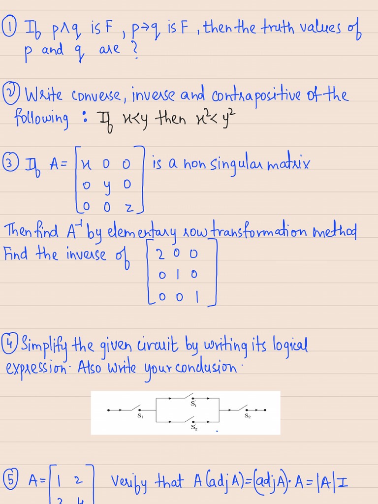 Logic And Matrices Pdf 