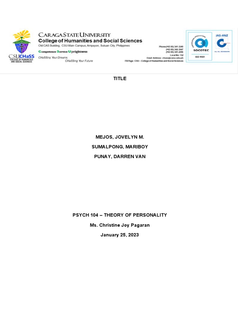 Case Study Baron Geisler | PDF | Psychological Concepts | Psychology