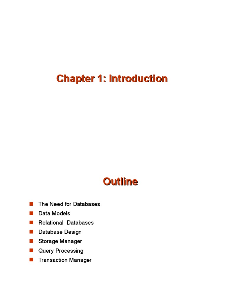 1.1. Introduction To DBMS | PDF | Databases | Relational Database