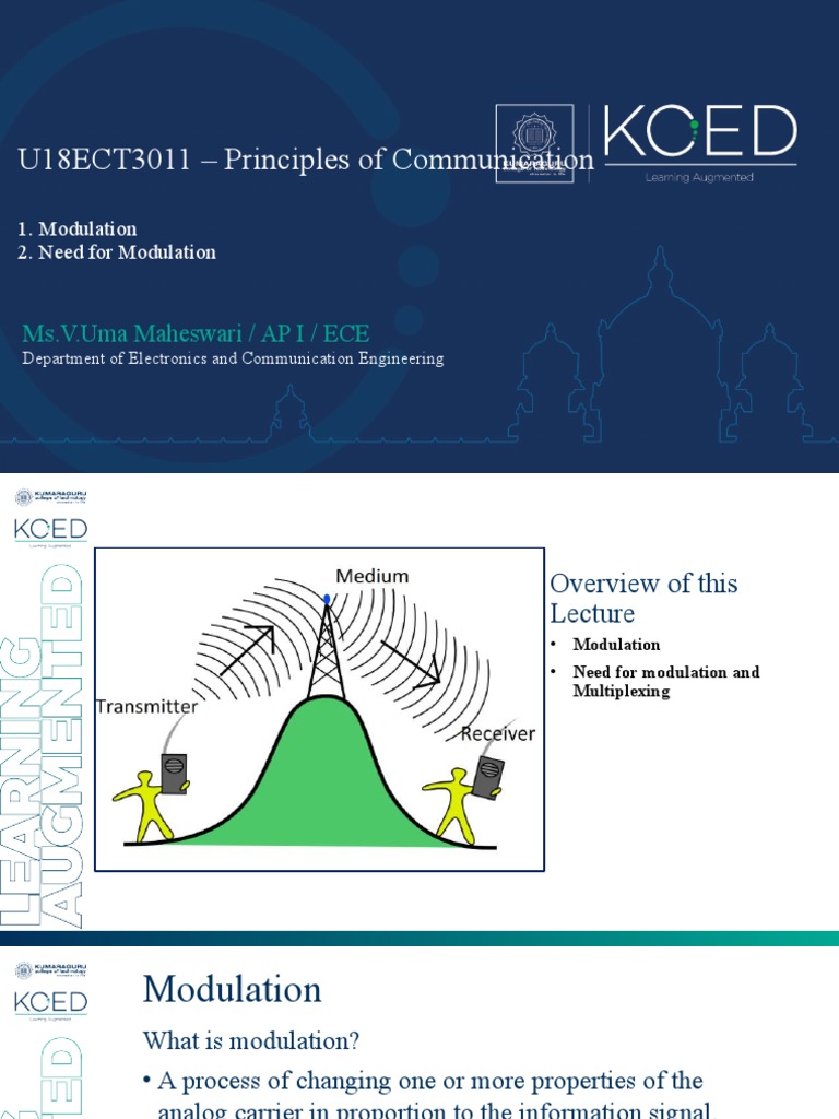 Modulation & Need For Modulation | PDF