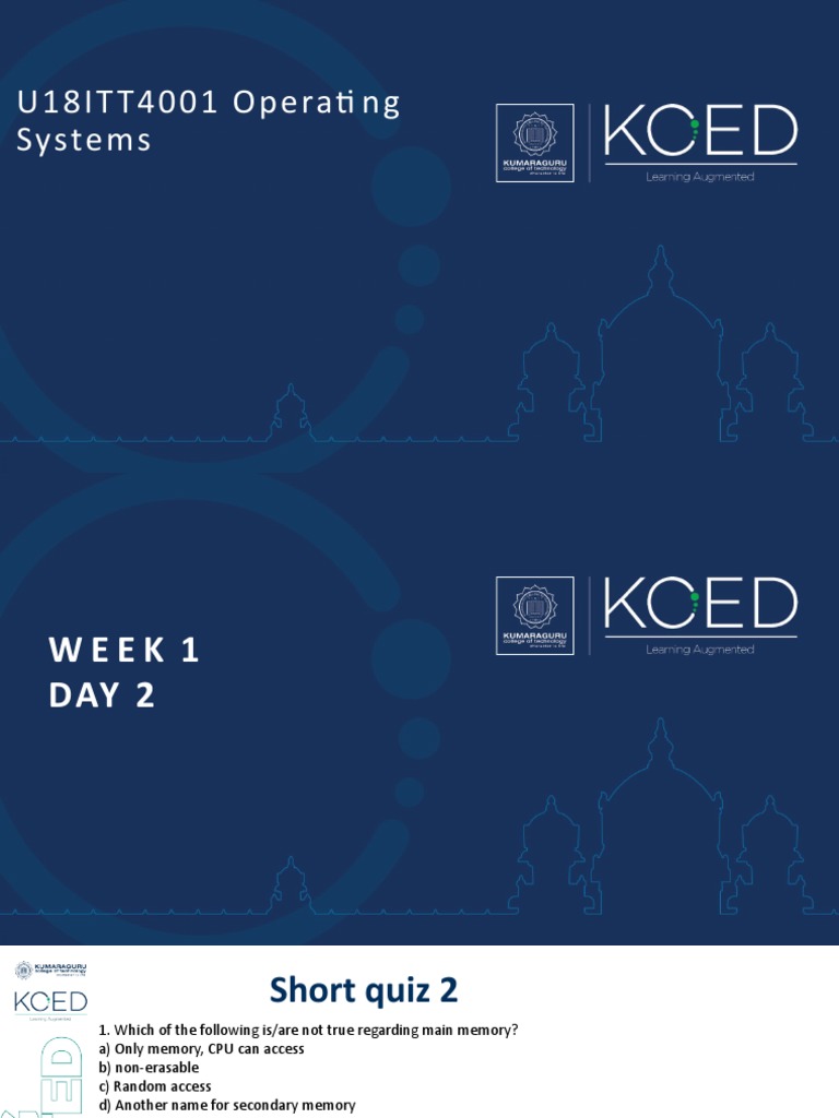 Unit-1 2 | PDF | Operating System | Computer Programming