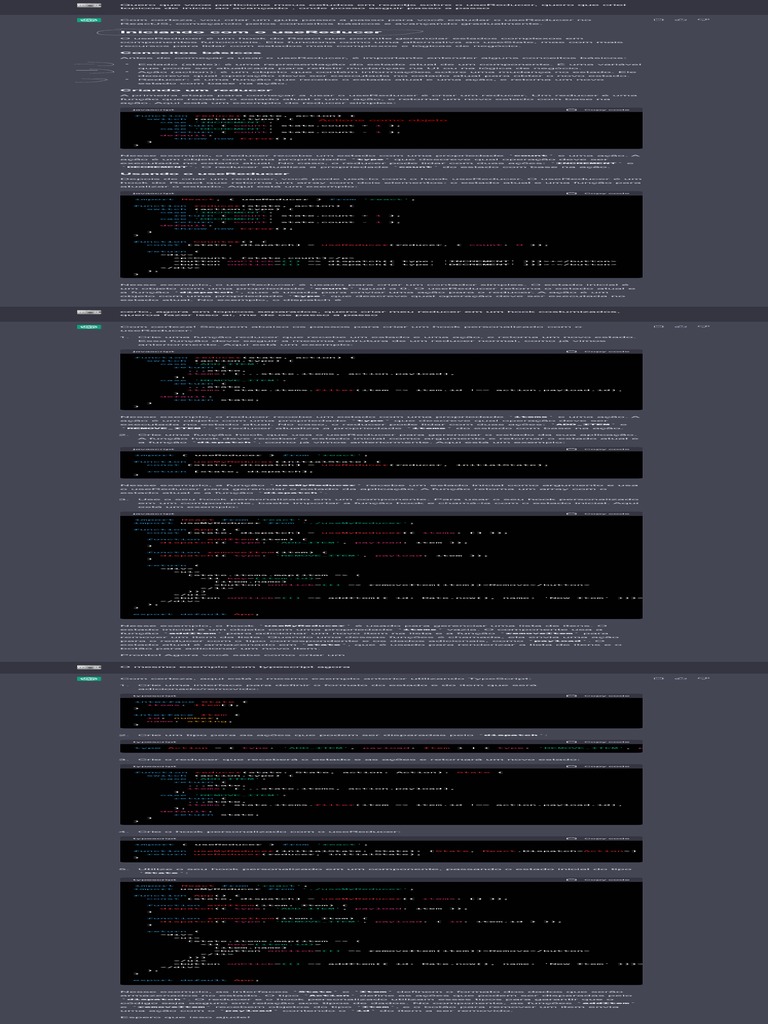 ReactJS UseReducer Guide | PDF
