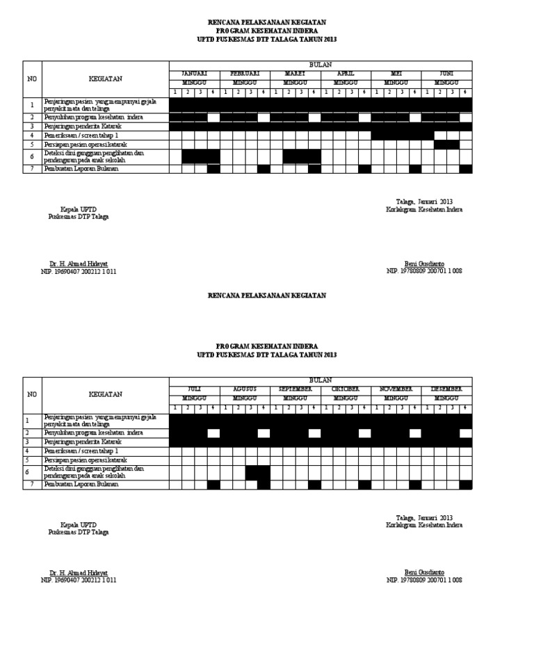 S1P2 RPK Tahunan Kesehatan Indera | PDF