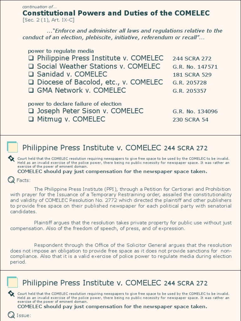Election Laws Suffrage Pdf Commission On Elections Philippines