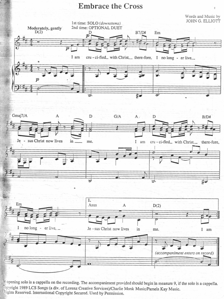 Embrace The Cross | PDF