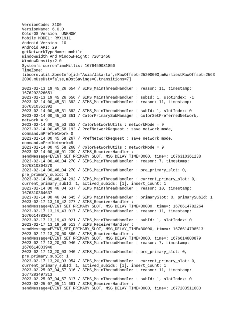 Android Network Logs Analysis | PDF | Mobile Linux | Personal Digital ...