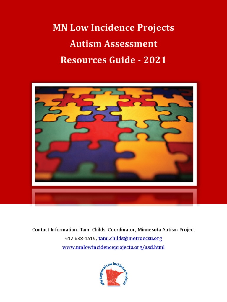 Autism Assessment Resources Guide 2021 | PDF | Autism Spectrum ...