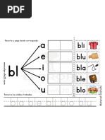Cuadernillo de Silabas Trabadas Gratis | PDF