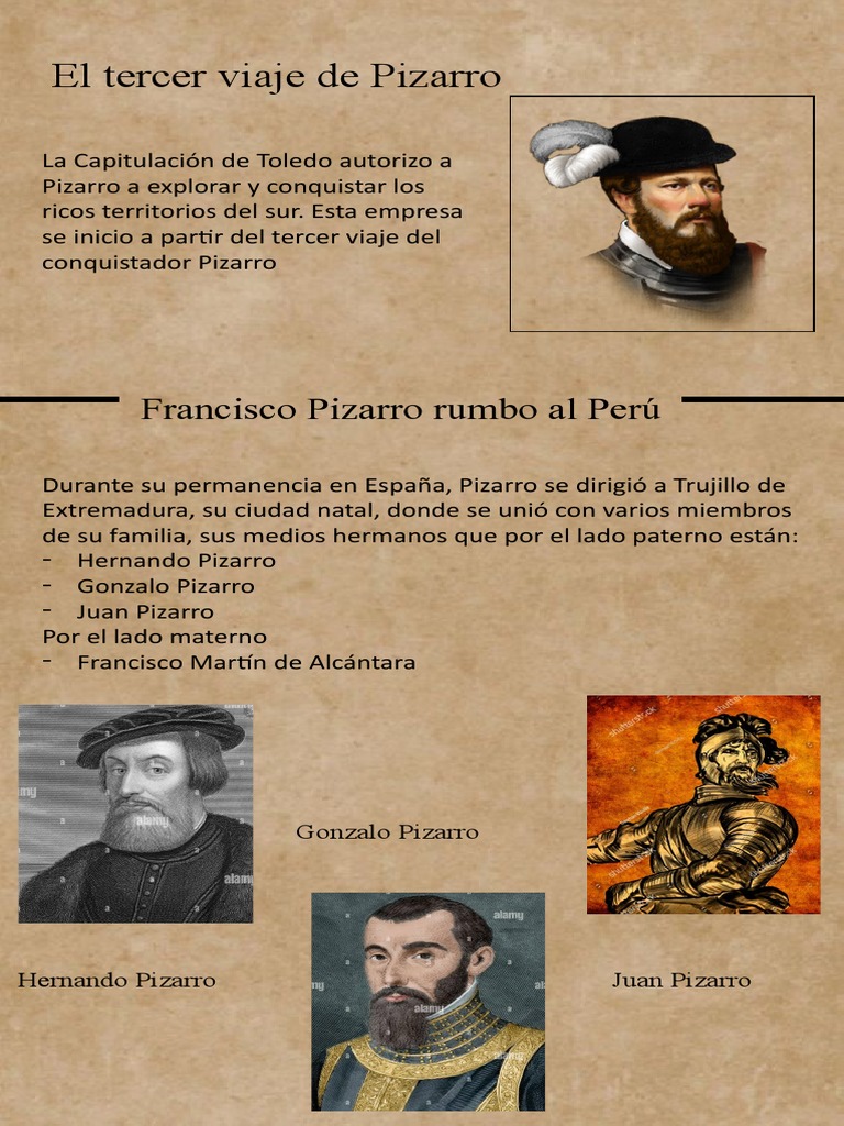 El Tercer Viaje de Pizarro | PDF | Francisco Pizarro | Imperio Inca