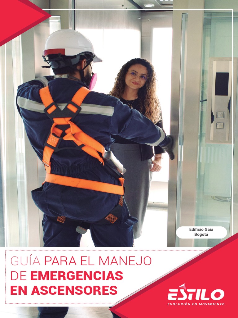 Cartilla Instructivo Manejo de Emergencias | PDF | Ascensor