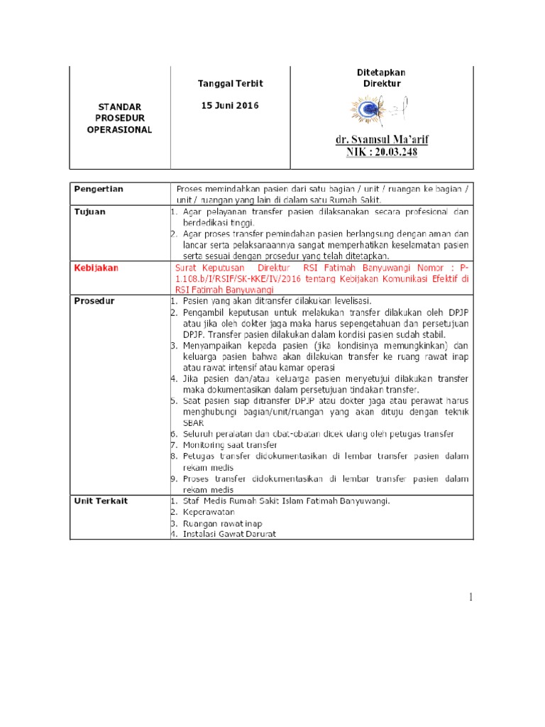 SKP 2 Editor Transfer Internal (Lengkap) | PDF
