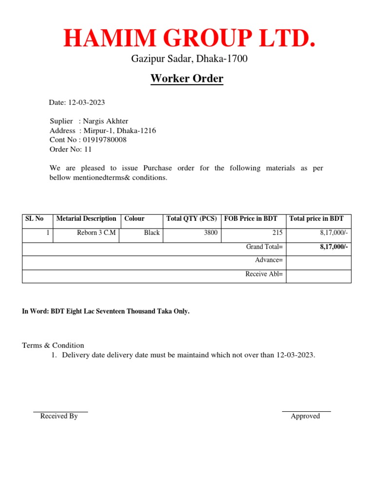 HAMIM GROUP LTD | PDF