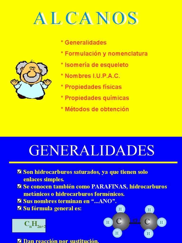 3 Alcanos | PDF | Alcano | Hidrocarburos