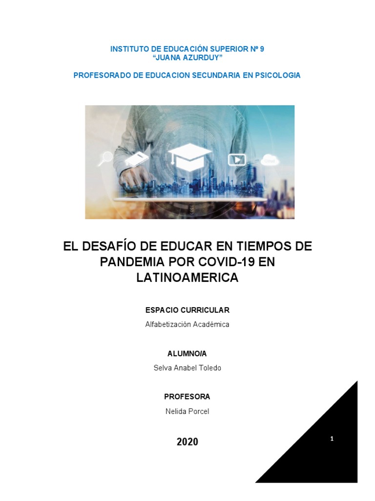 Borrador 2 (Correcciones) | PDF | Enseñando | Aprendizaje