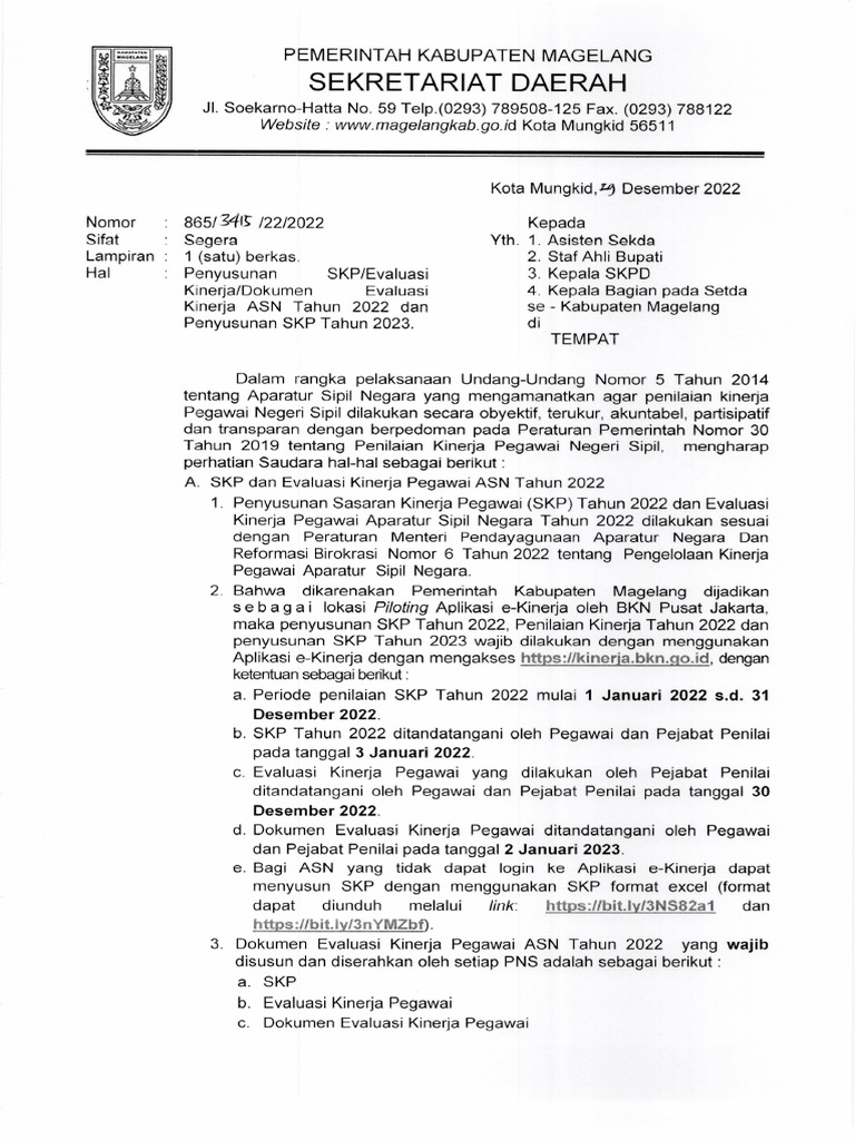 Se PK Pns 2022 Dan SKP 2023 - Stamp | PDF