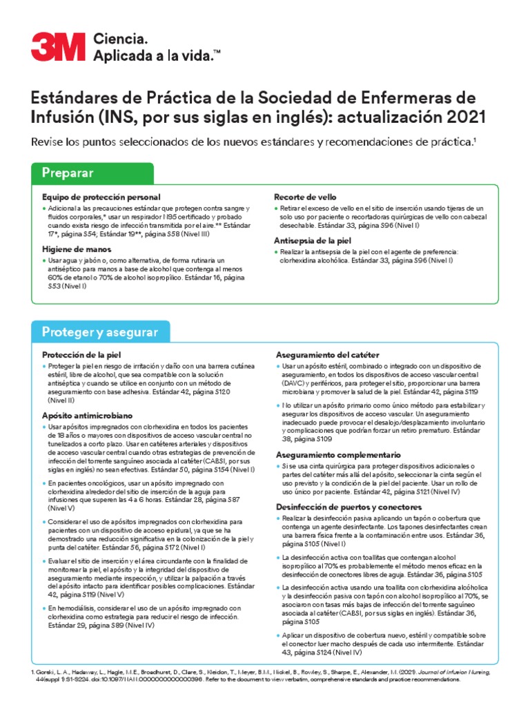 Updates INS Infusion Therapy Standards of Practice To Andean 2021 SP LA ... Updates INS Infusion Therapy Standards of Practice To Andean 2021 SP LA ...