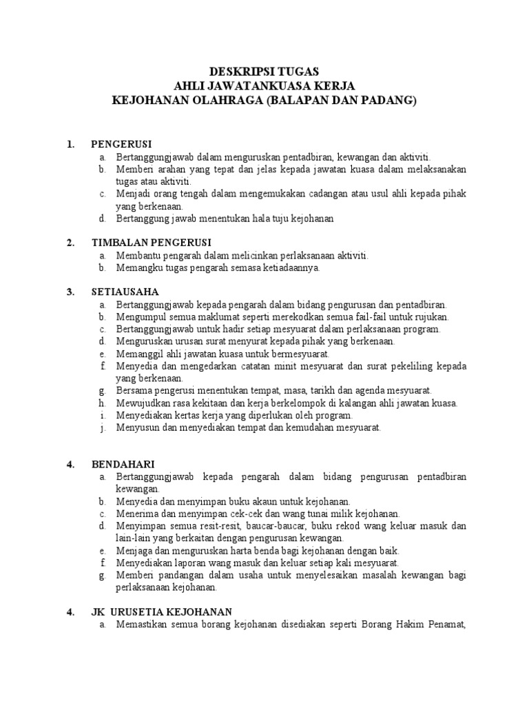 Deskripsi Tugas AJK | PDF