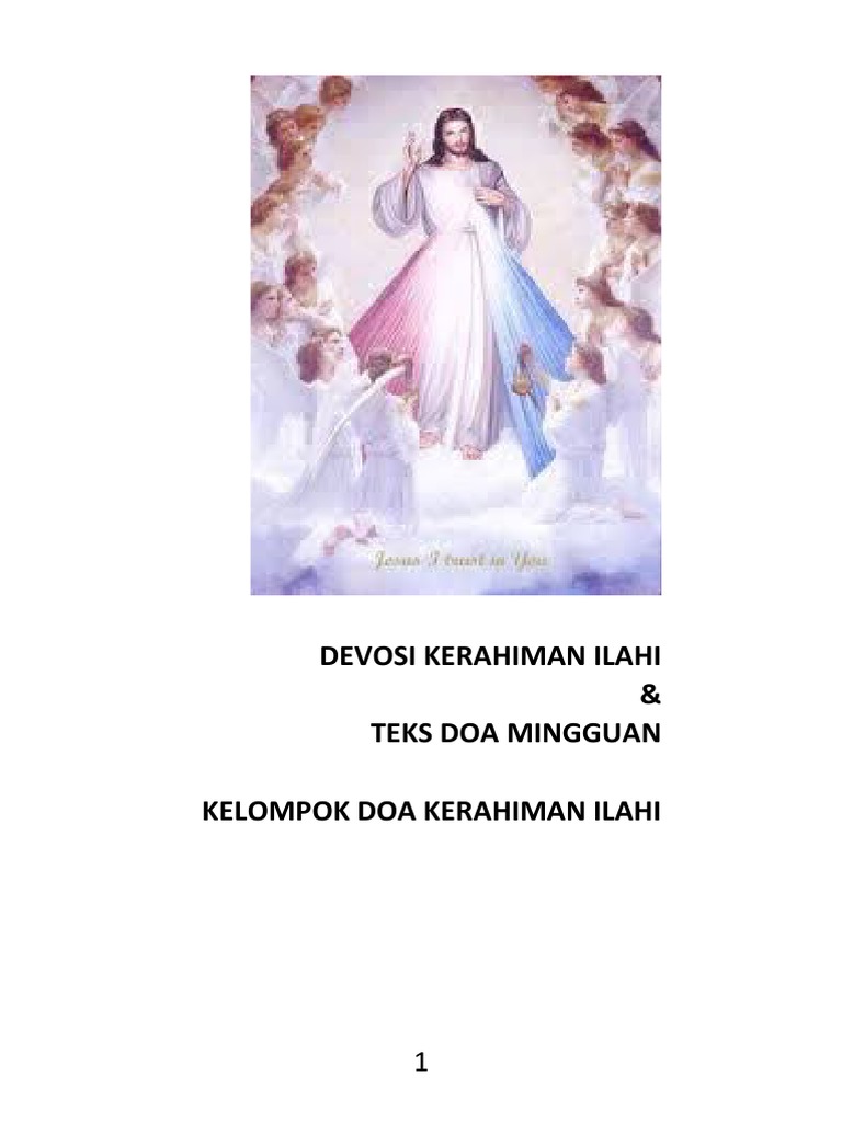 Doa dan Devosi Kerahiman Ilahi | PDF