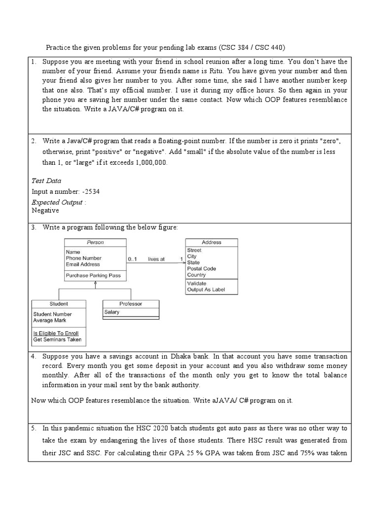 CSC 384 and 440 | PDF | Ice Cream | Computer Programming