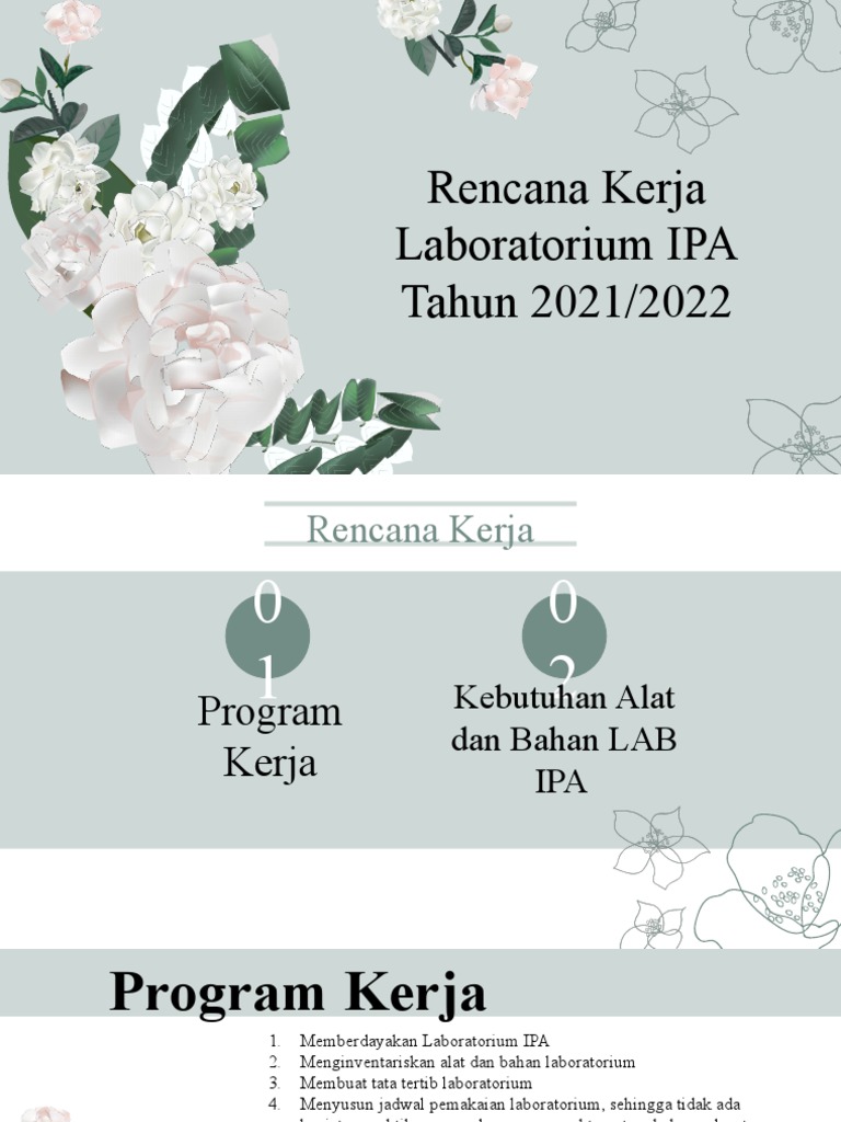 Kebutuhan Alat Dan Bahan LAB IPA | PDF