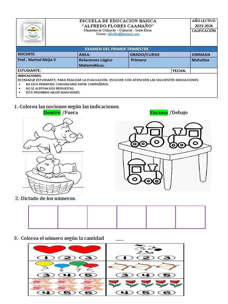 Grado 1 Pdf Educación Primaria Maestros