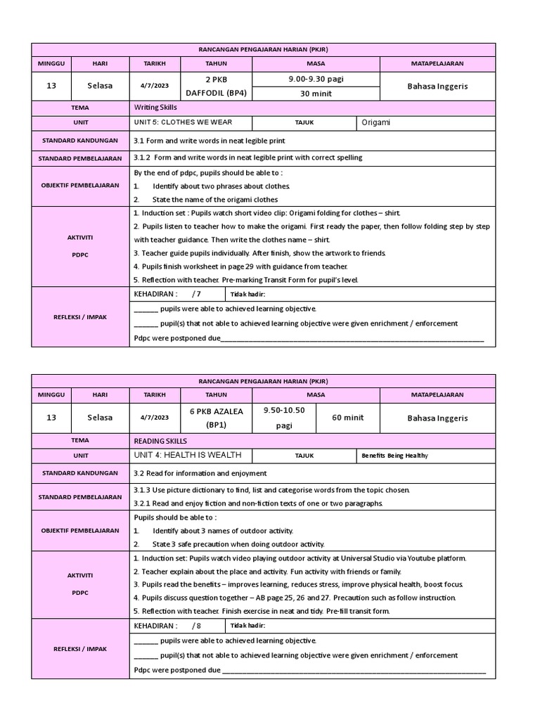 RPH m13 04july2023 | PDF | Human Communication | Cognition